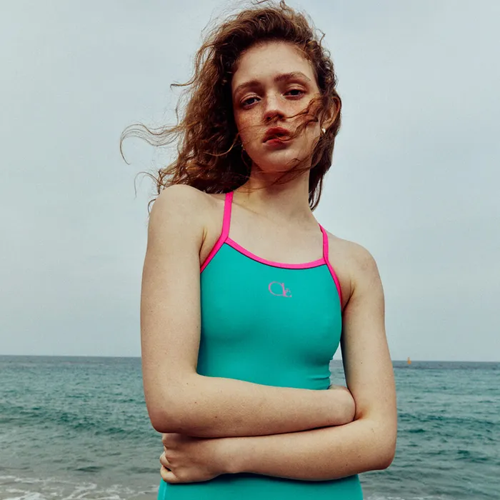 Ccl Logo Swimsuit Mint 감도 깊은 취향 셀렉트샵 29cm