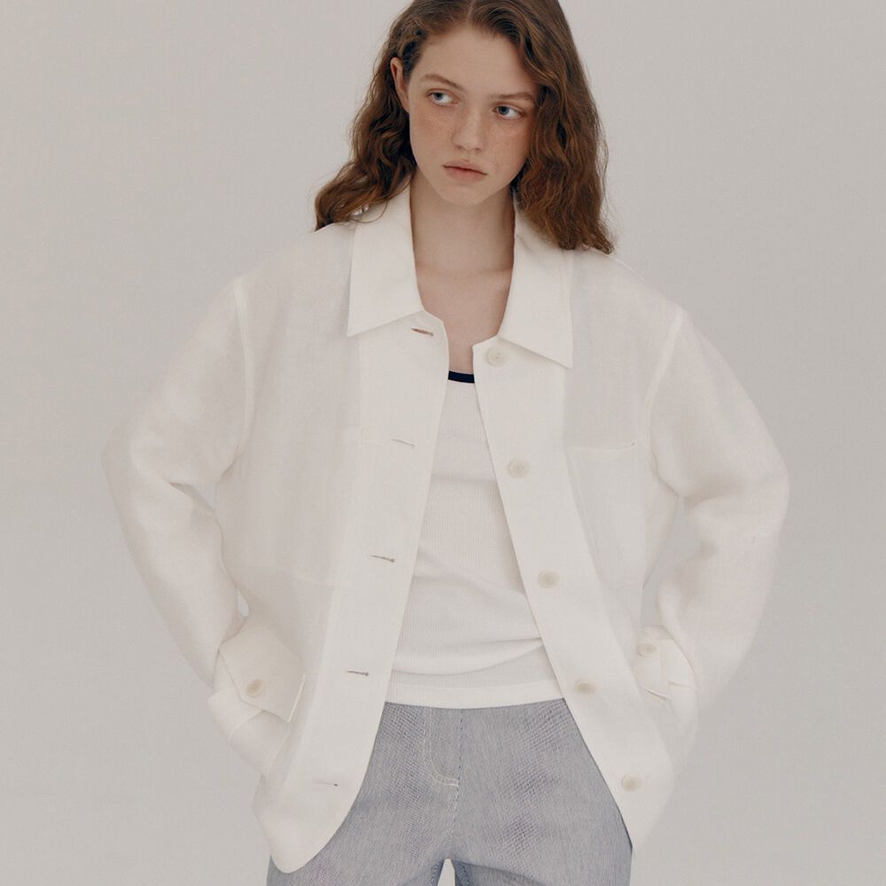 Linen work Jacket (Ivory) - 감도 깊은 취향 셀렉트샵 29CM