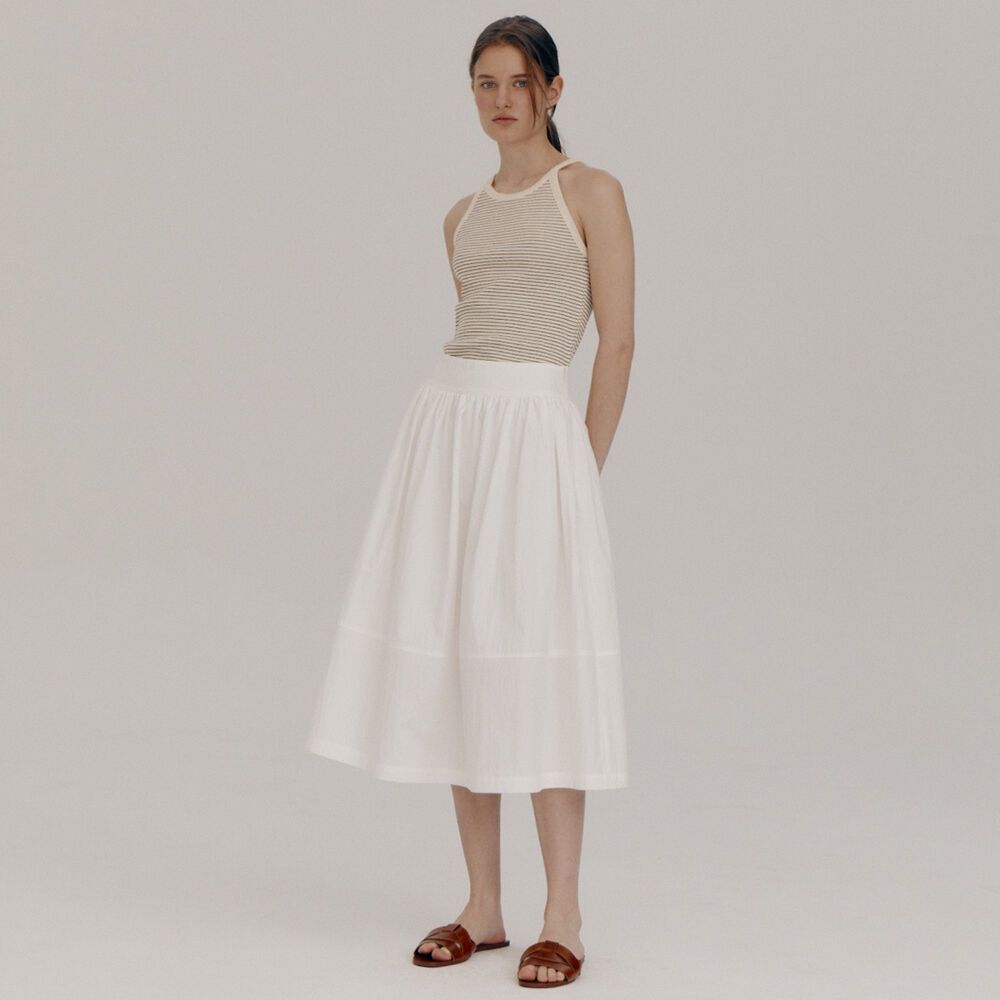 [2차]Rustling hul skirt (Ivory) - 감도 깊은 취향 셀렉트샵 29CM