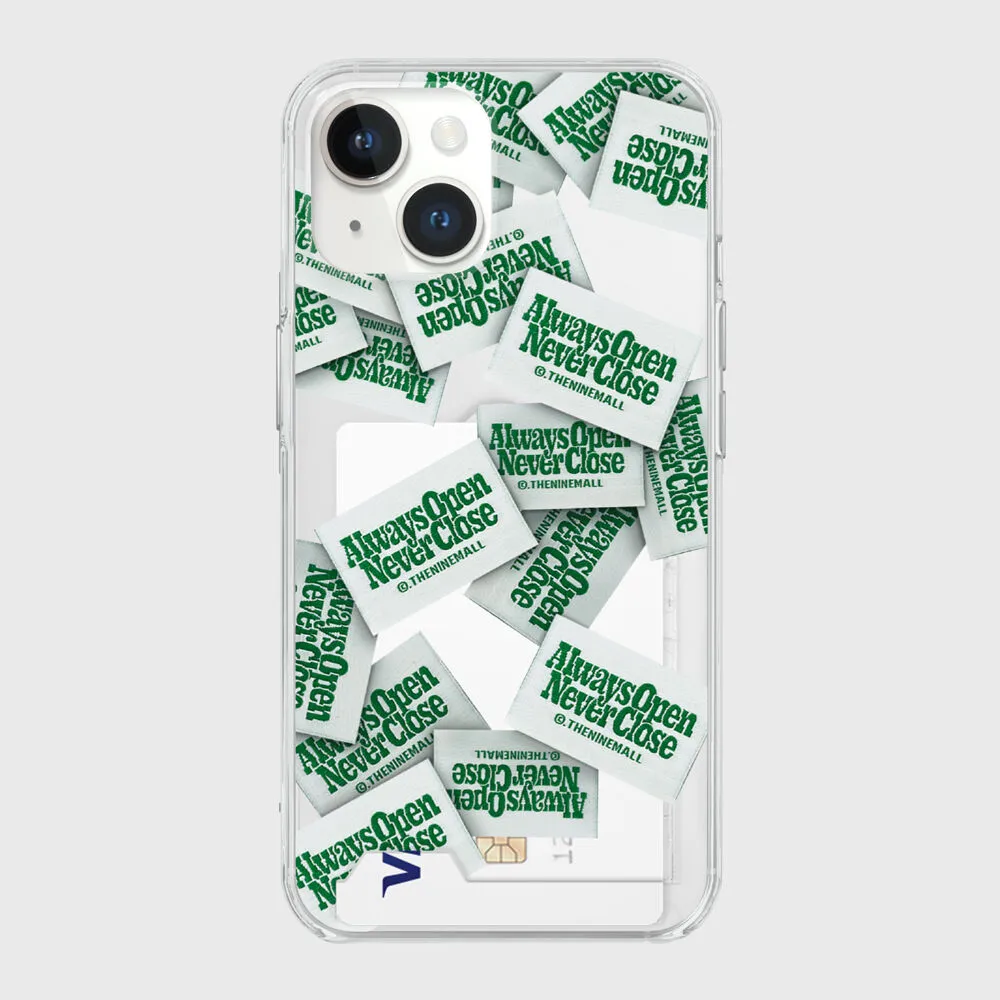 always label [투명 카드수납 케이스] - 감도 깊은 취향 셀렉트샵 29CM