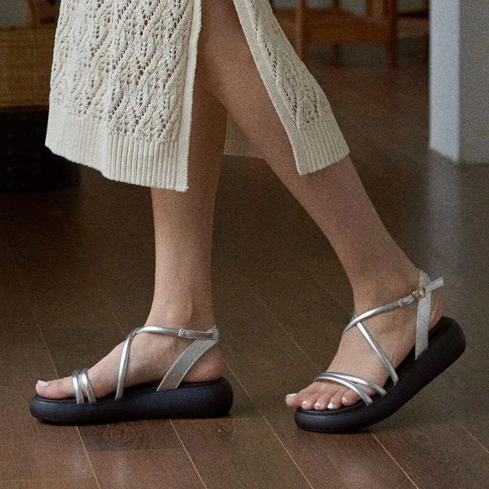 Lina String Platform Sandal 31208SV - 감도 깊은 취향 셀렉트샵 29CM