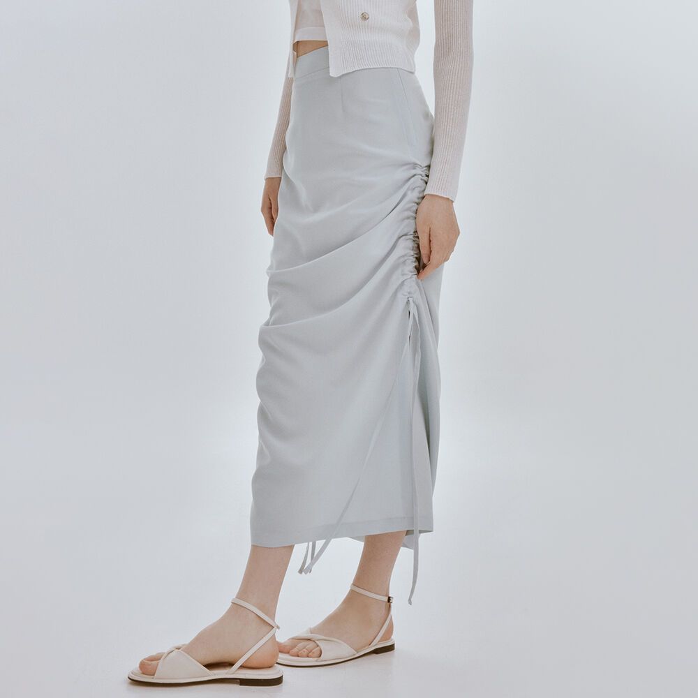 Smooth string skirt (sky blue) - 감도 깊은 취향 셀렉트샵 29CM