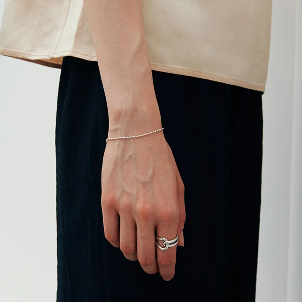 [925 silver] Cinq.silver.50 / nubble ring - 감도 깊은 취향 셀렉트샵 29CM