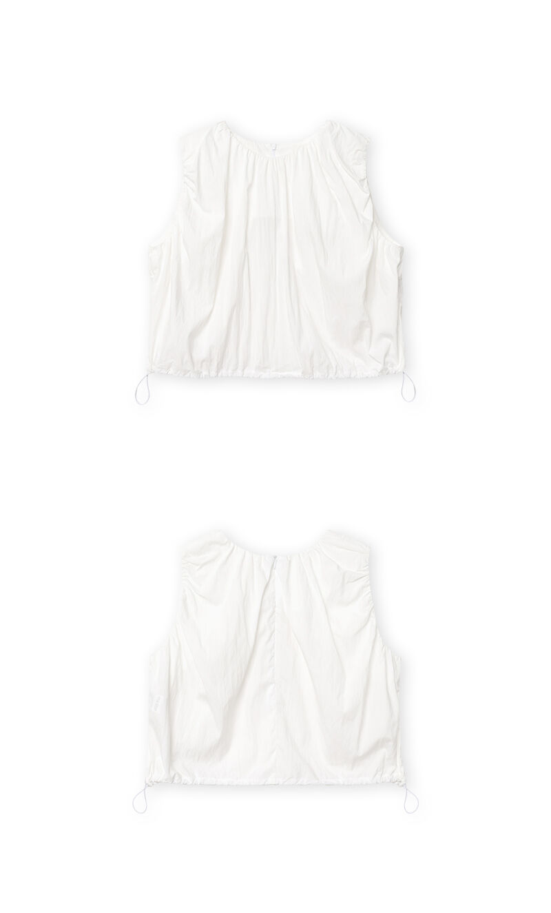 Nod string blouse (white) - 감도 깊은 취향 셀렉트샵 29CM