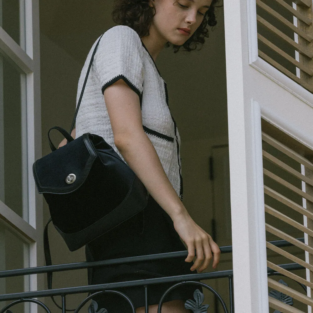 미뇽 백팩 Mignon Backpack_Velvet Black - 감도 깊은 취향 셀렉트샵 29CM