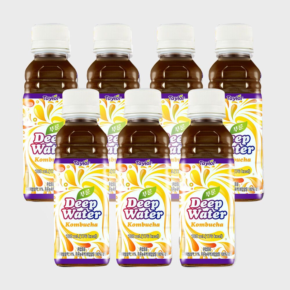 [테일러팜스 공식] 푸룬 딥워터콤부차 180ml x 7병 - 감도 깊은 취향 셀렉트샵 29CM