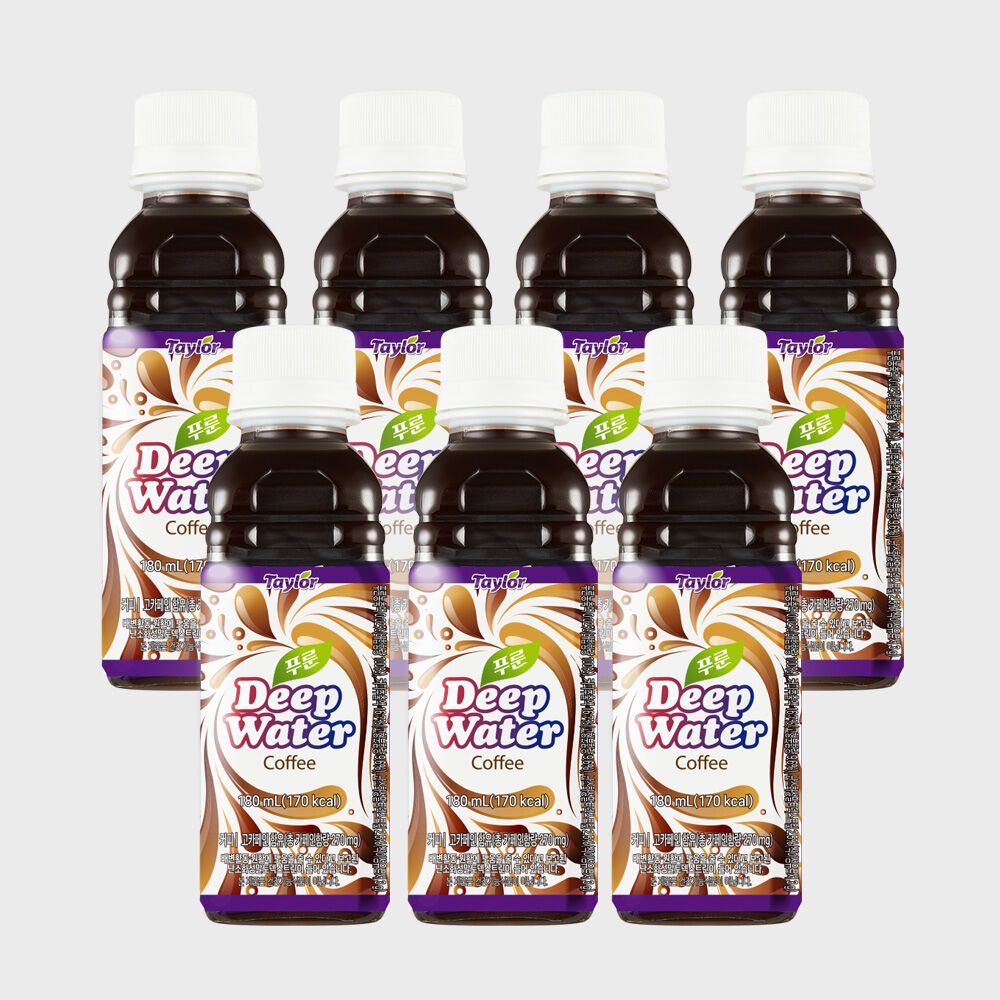 [테일러팜스 공식] 푸룬 딥워터커피 180ml x 7병 - 감도 깊은 취향 셀렉트샵 29CM