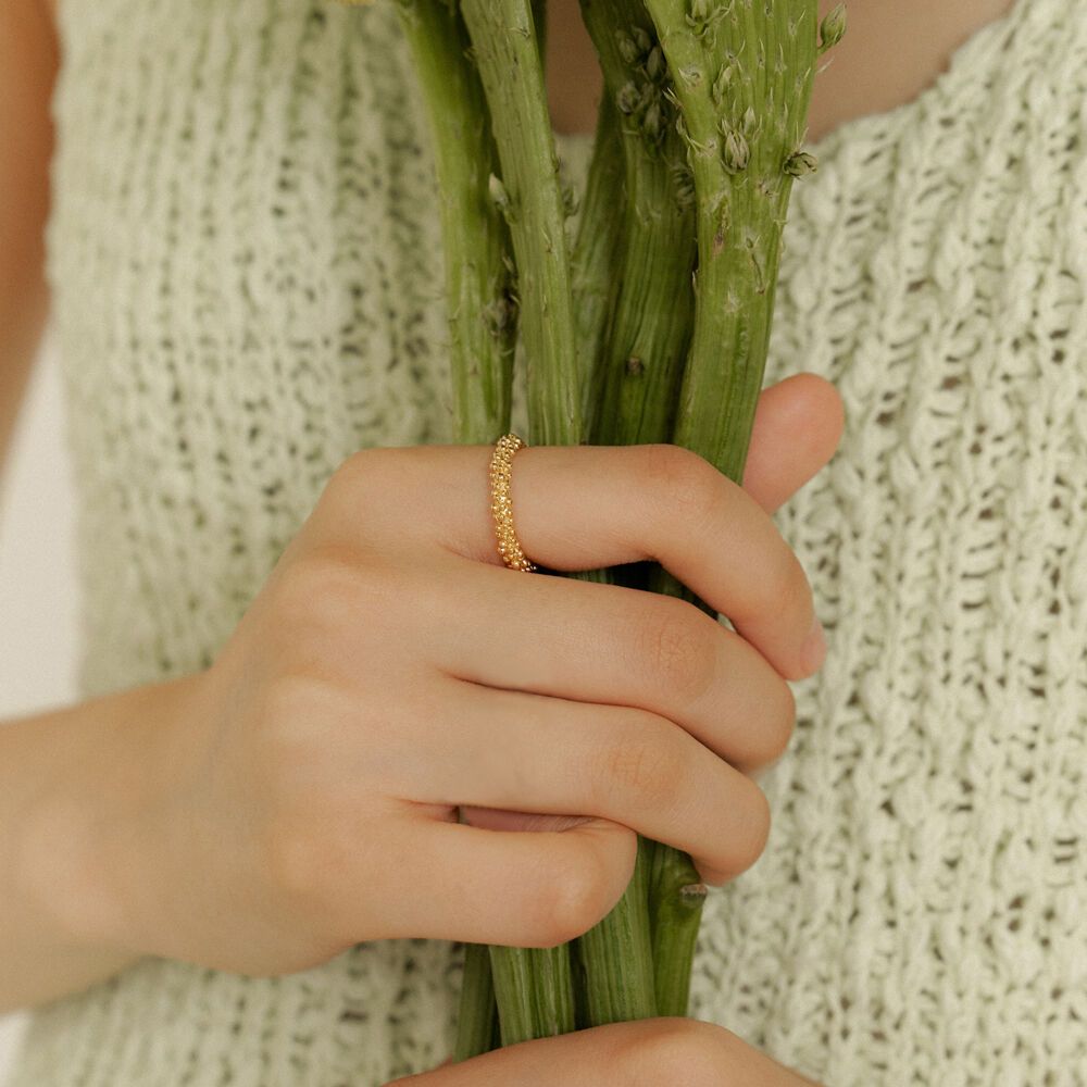 Dew drops Ring ( gold / S ) - 감도 깊은 취향 셀렉트샵 29CM