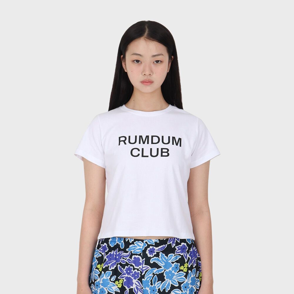 RUMDUM CLUB T-SHIRT, IVORY - 감도 깊은 취향 셀렉트샵 29CM