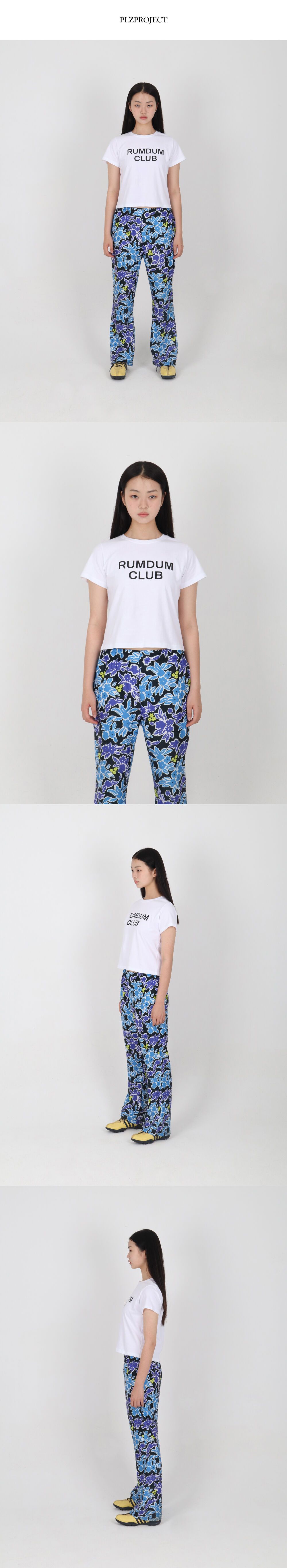 RUMDUM CLUB T-SHIRT, IVORY - 감도 깊은 취향 셀렉트샵 29CM