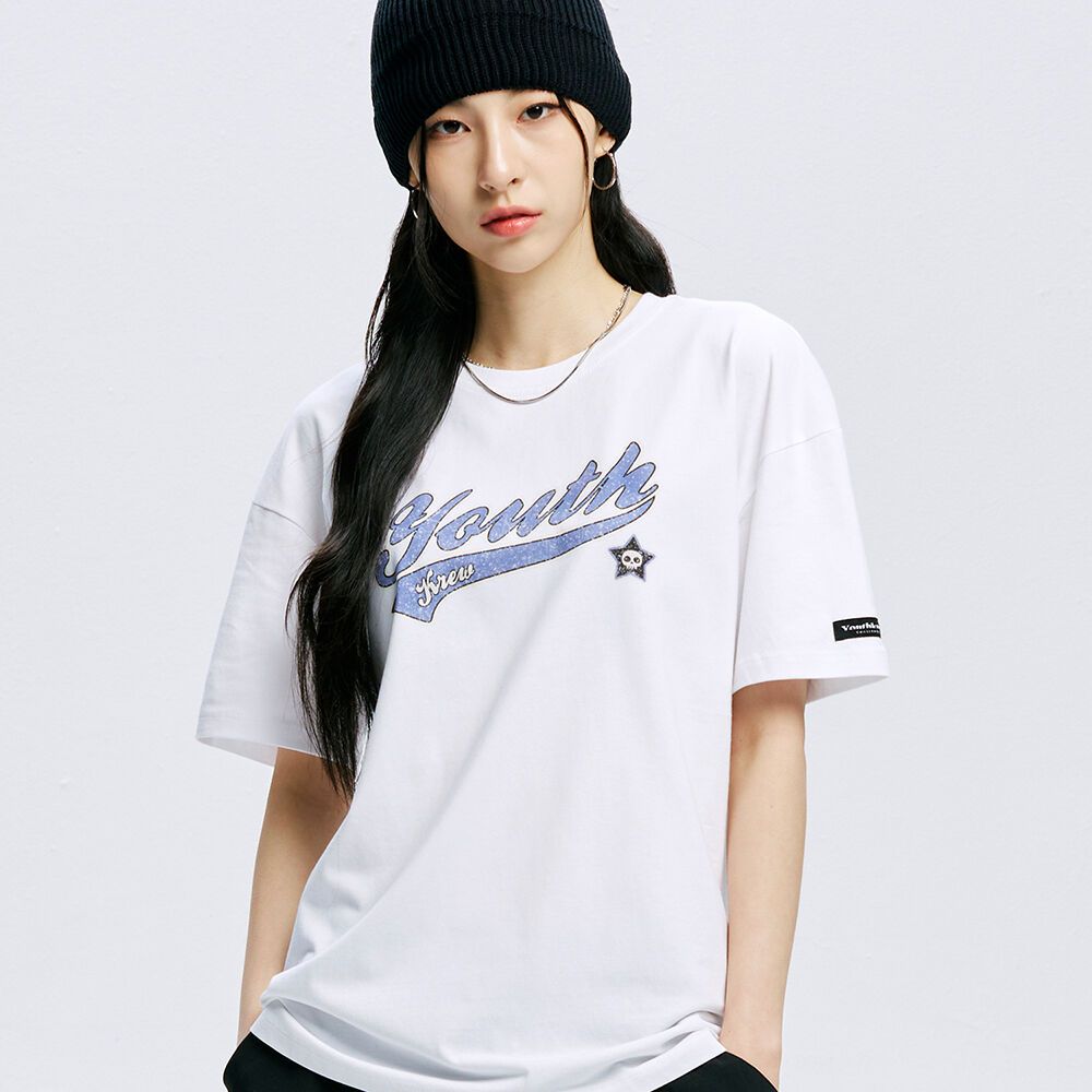 YK YOUTH TEAM LOGO T - WHITE - 감도 깊은 취향 셀렉트샵 29CM