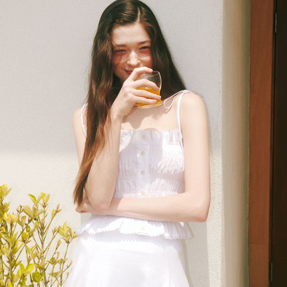 리본 스트랩 뷔스티에 (2COL) - 감도 깊은 취향 셀렉트샵 29CM