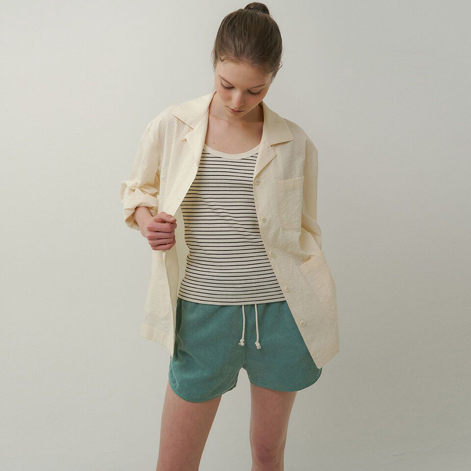 summer terry shorts (green) - 감도 깊은 취향 셀렉트샵 29CM