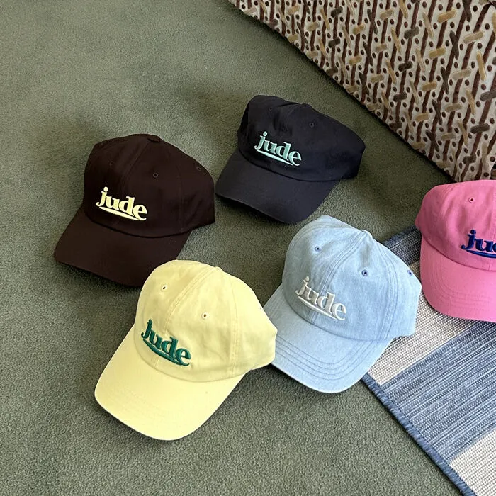 JUDE LOGO CAP 3컬러 - 감도 깊은 취향 셀렉트샵 29CM