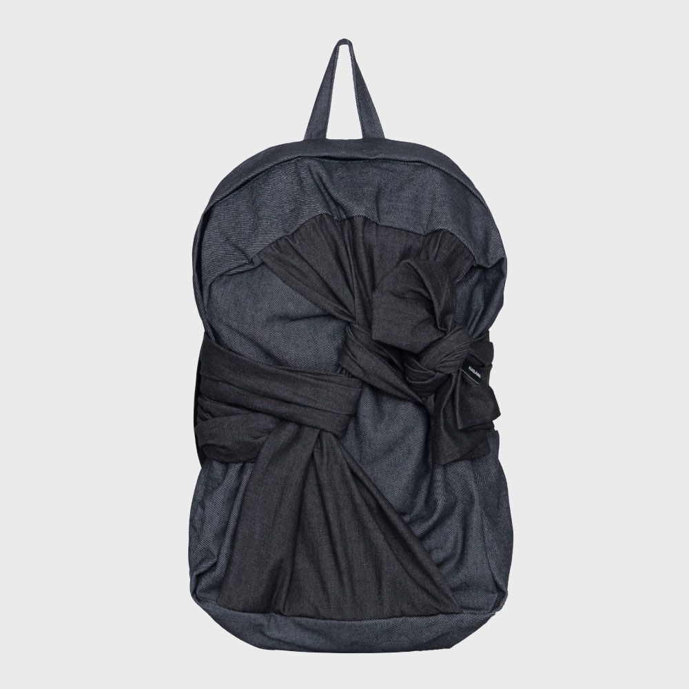 Knotted Backpack (Denim-Black) - 감도 깊은 취향 셀렉트샵 29CM