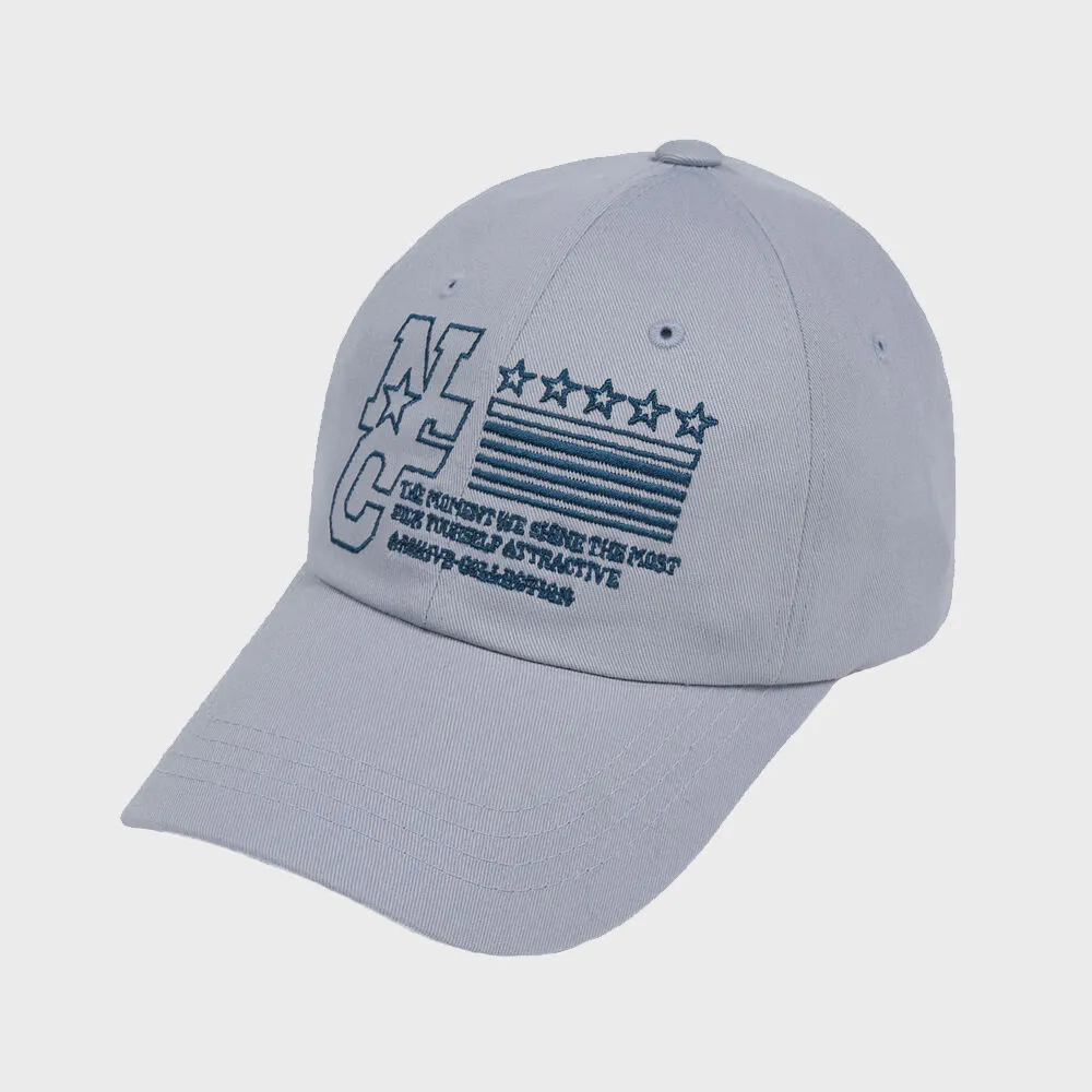 [NF] NFC ARCHIVE BALL CAP (LIGHT BLUE)_F23QE901 - 감도 깊은 취향 셀렉트샵 29CM