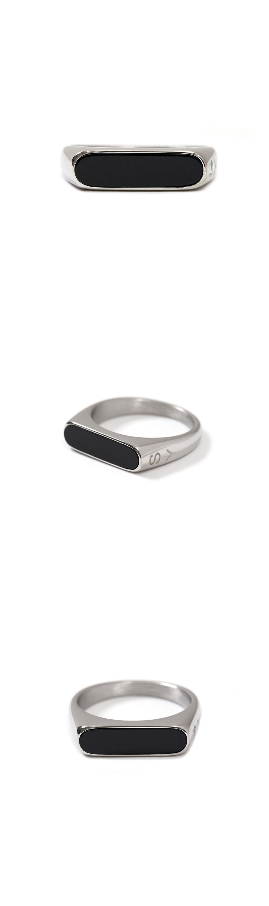 horizontal onyx ring - 감도 깊은 취향 셀렉트샵 29CM