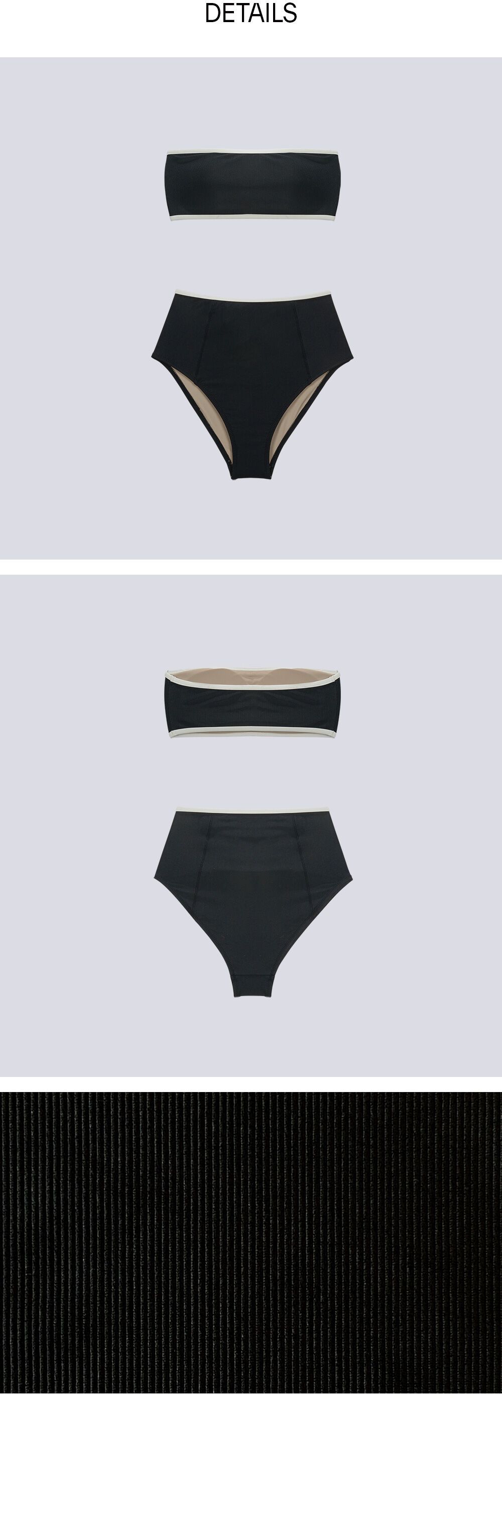 Melanie Bikini Set - Black - 감도 깊은 취향 셀렉트샵 29CM