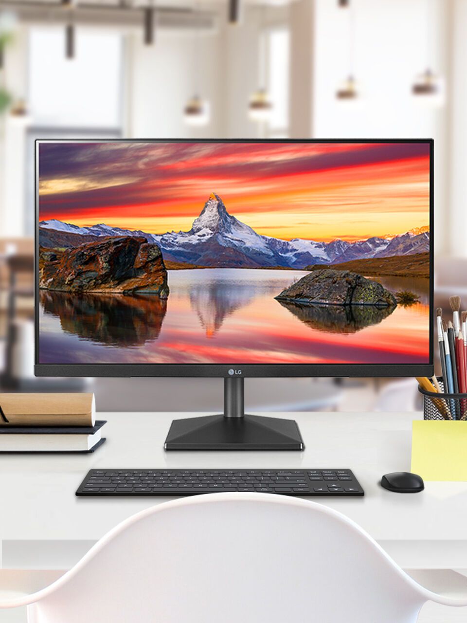 LG 24MQ400 24인치 FHD IPS 사무용 PC 컴퓨터 듀얼 CCTV 모니터 - 감도 깊은 취향 셀렉트샵 29CM