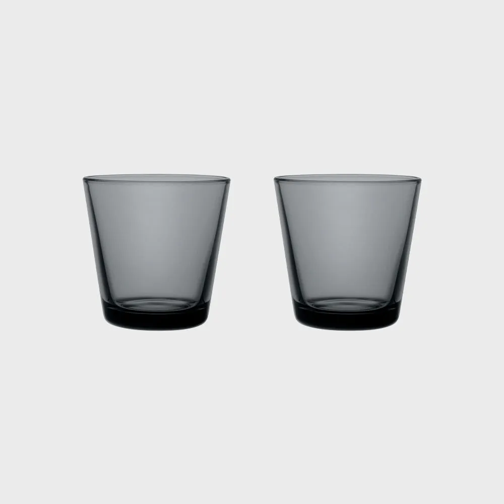 가르티오 유리컵 진회색 210ml 2개입_1026780 - 감도 깊은 취향 셀렉트샵 29CM