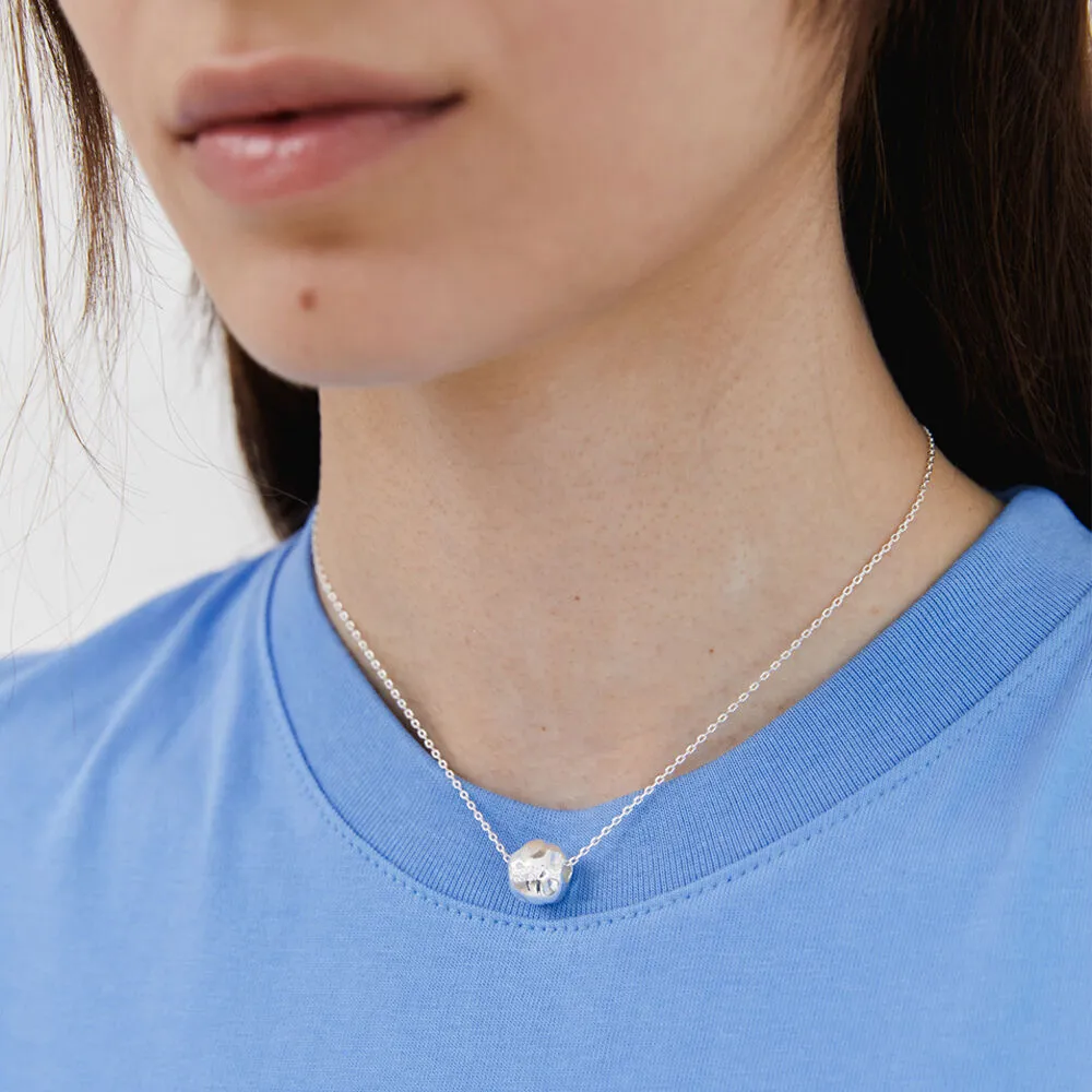 bumpy pierce necklace - silver - 감도 깊은 취향 셀렉트샵 29CM