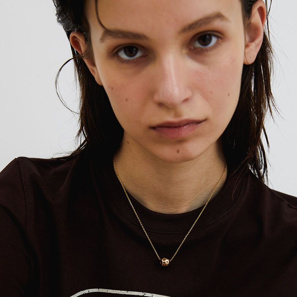 bumpy pierce necklace - gold - 감도 깊은 취향 셀렉트샵 29CM