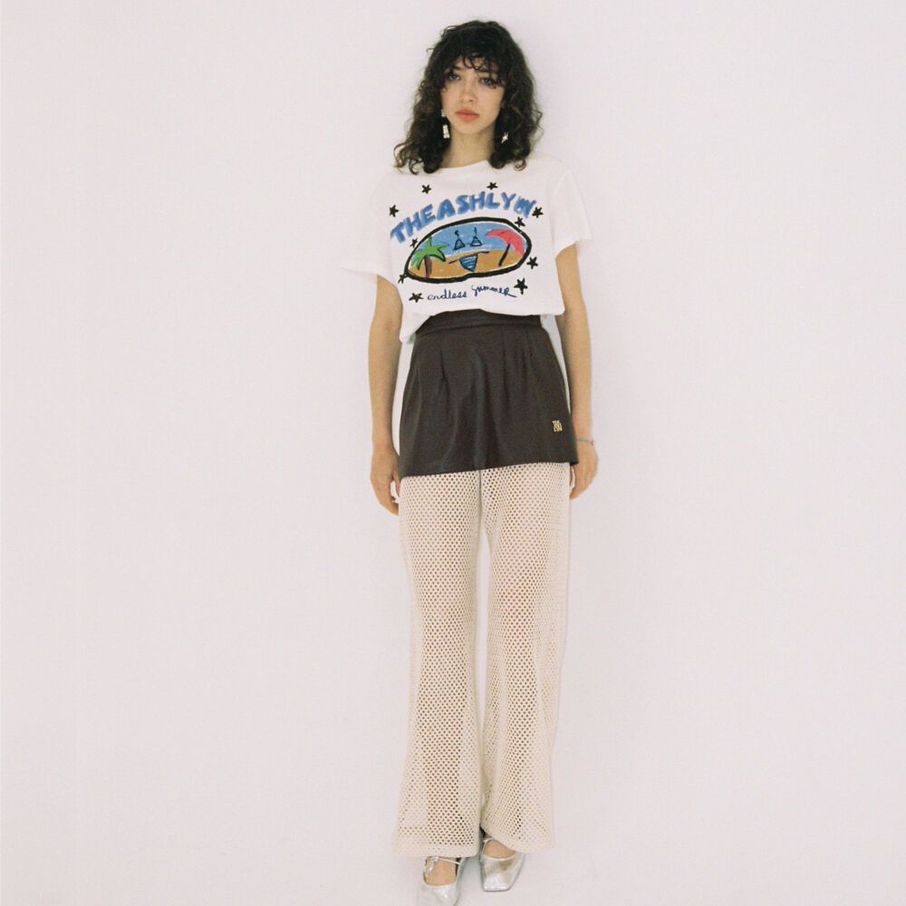 ARIEL NET SKIRT PANTS_BROWN - 감도 깊은 취향 셀렉트샵 29CM