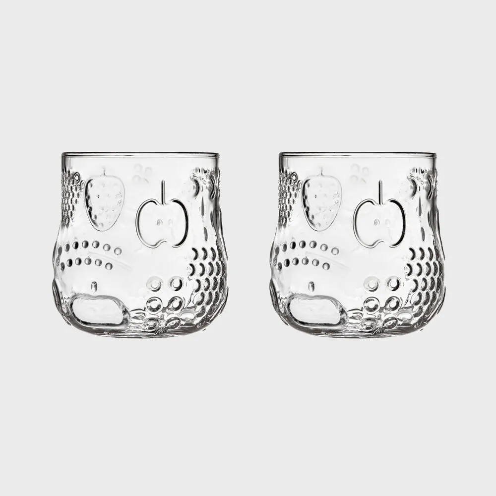 프루따 유리컵 250ml 클리어 2개_1025243 - 감도 깊은 취향 셀렉트샵 29CM