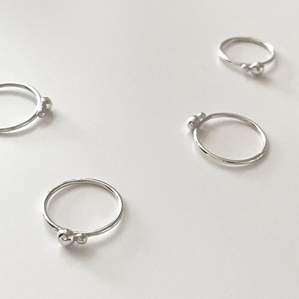 Snowman ring(silver) - 감도 깊은 취향 셀렉트샵 29CM