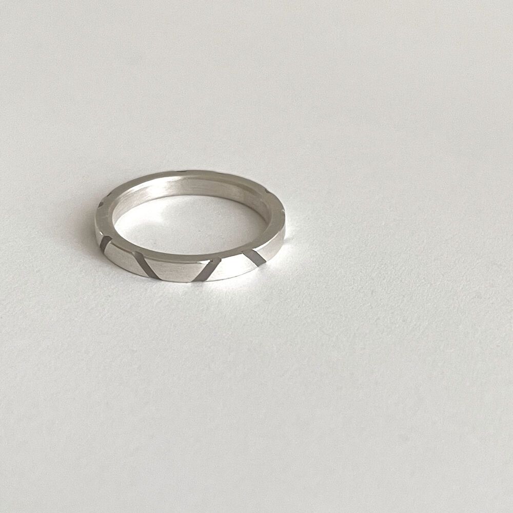 Palette ring Grey(silver) - 감도 깊은 취향 셀렉트샵 29CM
