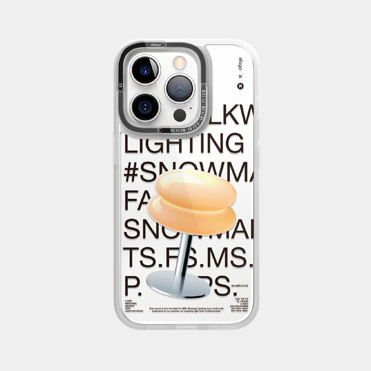 SNOWMAN iPhone Case ELAGO Edition - 감도 깊은 취향 셀렉트샵 29CM