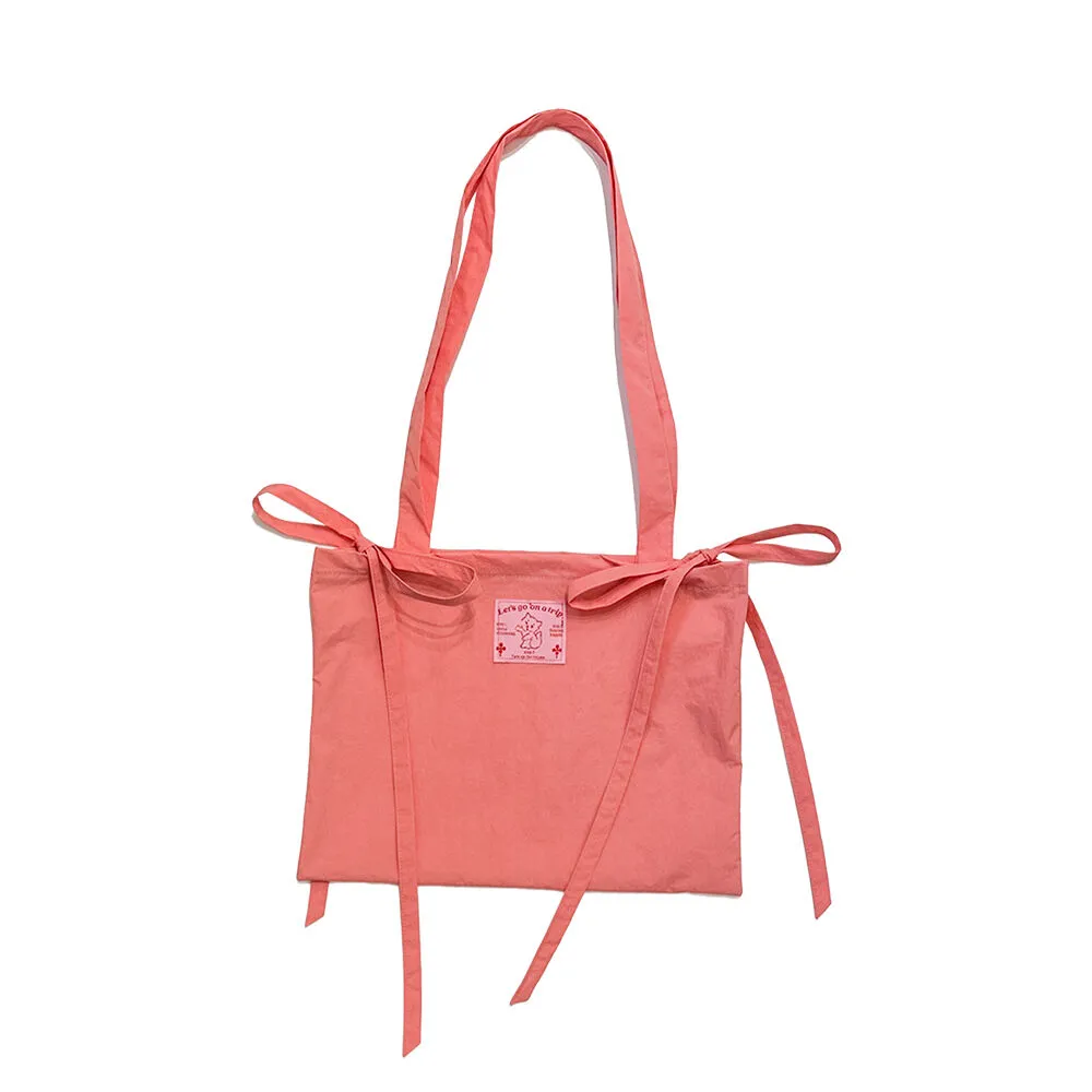 Ribbon mini ecobag_pink_리본 미니 에코백 - 감도 깊은 취향 셀렉트샵 29CM