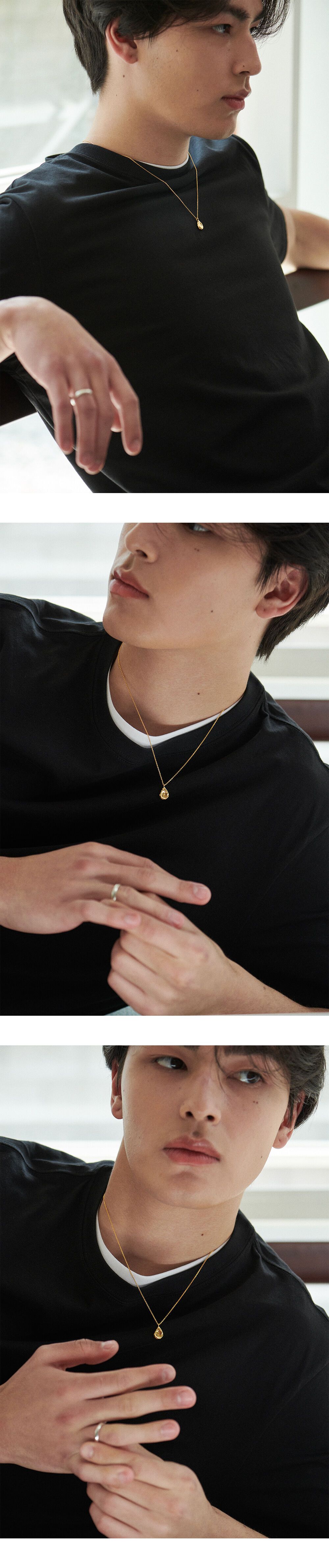 [Mens][925 silver] Un.silver.89 / Avocat necklace (2 color) - 감도 깊은 취향 셀렉트샵 29CM