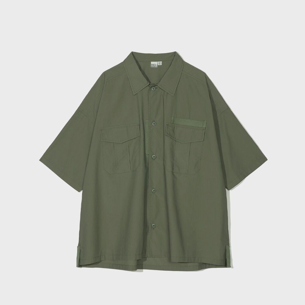 Field Half Shirt Khaki - 감도 깊은 취향 셀렉트샵 29CM