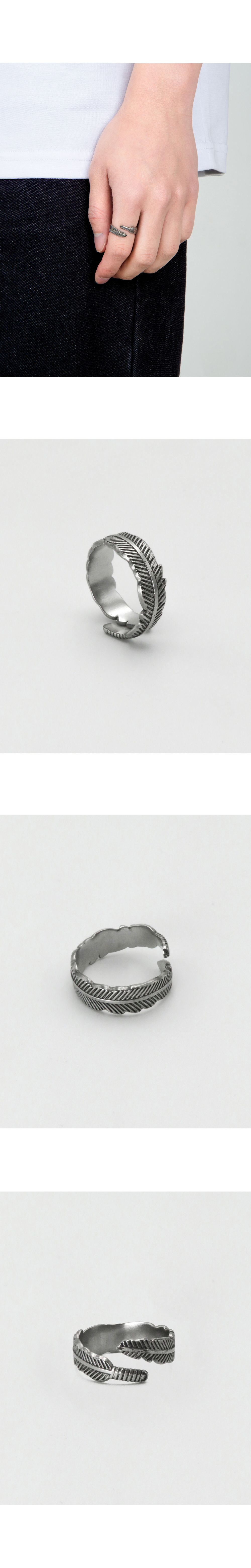 BASIC FEATHER SS RING - 감도 깊은 취향 셀렉트샵 29CM