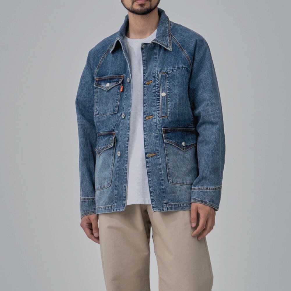 Calico Chore Jacket (칼리코 초어 재킷) / Seaside Blue - 감도 깊은 취향 셀렉트샵 29CM