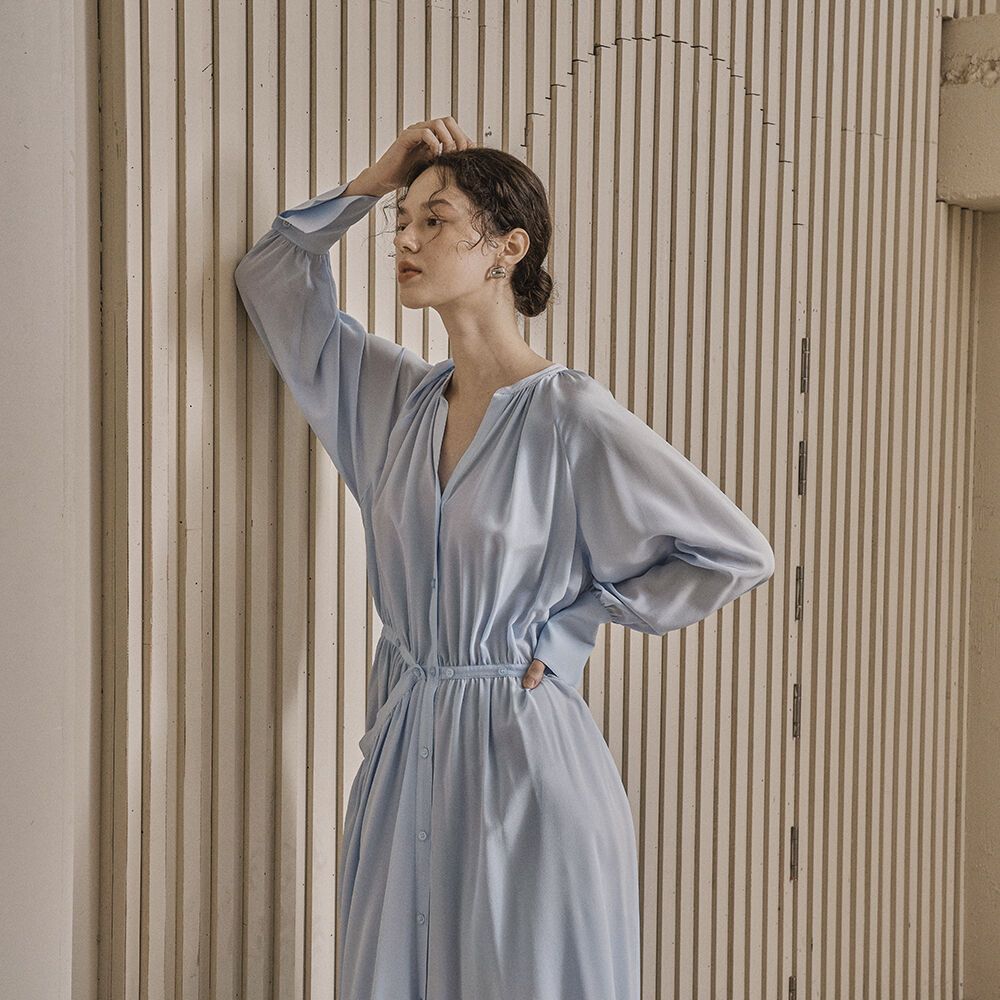 MYTHIC DRESS_BLUE GRAY - 감도 깊은 취향 셀렉트샵 29CM