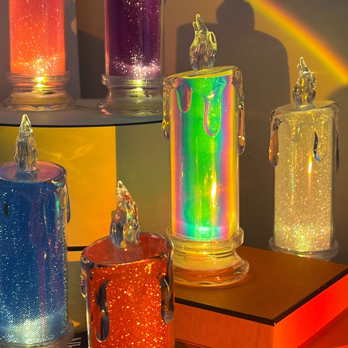 bookaz 오로라 LED 캔들 인테리어 라이트 무선 무드등 조명등 - 감도 깊은 취향 셀렉트샵 29CM