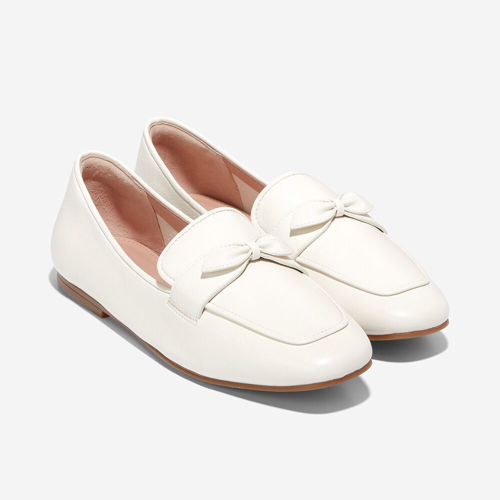 콜한 York Bow 여성 로퍼 아이보리 [Width:B] - 감도 깊은 취향 셀렉트샵 29CM