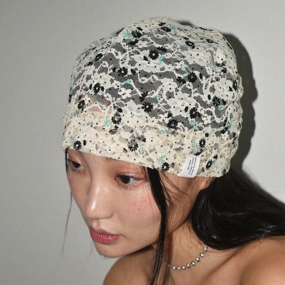 [4차 재입고] Floral SUMMER Hat (wild flower IVORY) 플로럴 비니 - 감도 깊은 취향 셀렉트샵 29CM