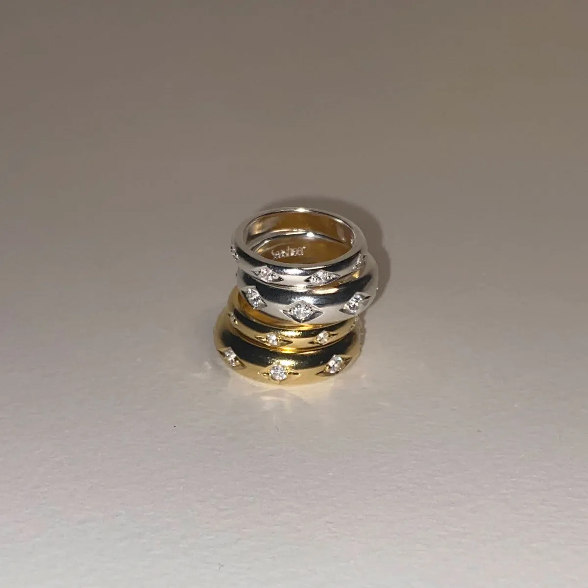 RHOMBUS CARVED RING (THIN) - 감도 깊은 취향 셀렉트샵 29CM