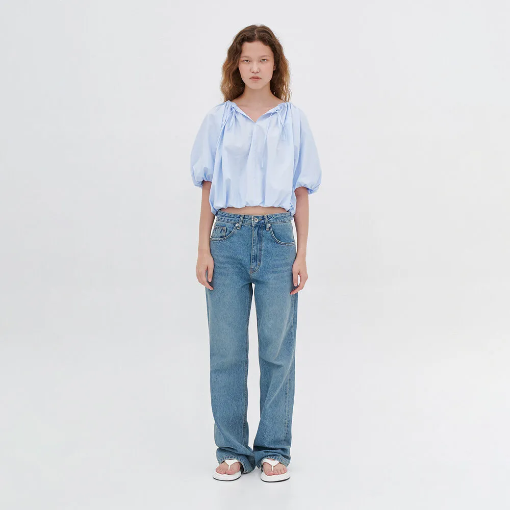 VOLUME BLOUSE _ SKY BLUE - 감도 깊은 취향 셀렉트샵 29CM