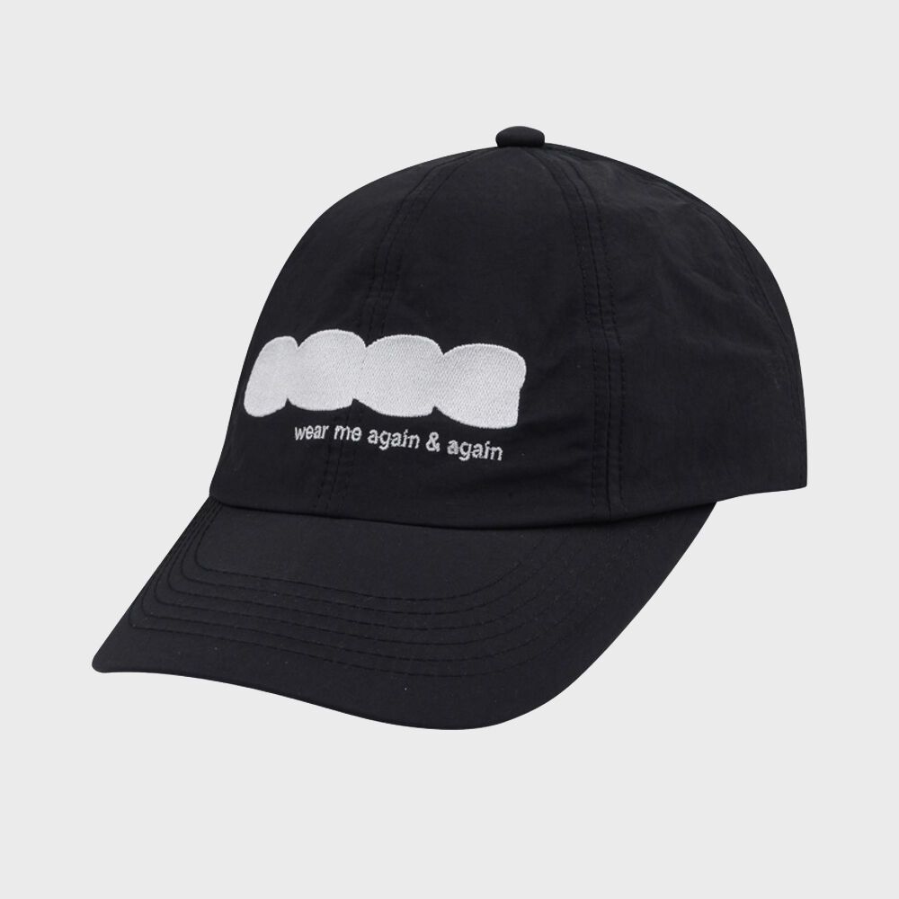 CCCC EMBROIDERED NYLON CAP(BLACK) - 감도 깊은 취향 셀렉트샵 29CM