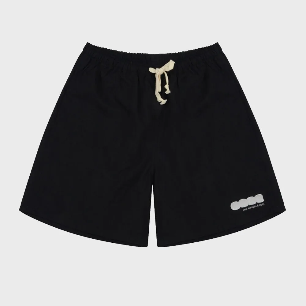 CCCC EMBROIDERED NYLON SHORTS(BLACK) - 감도 깊은 취향 셀렉트샵 29CM