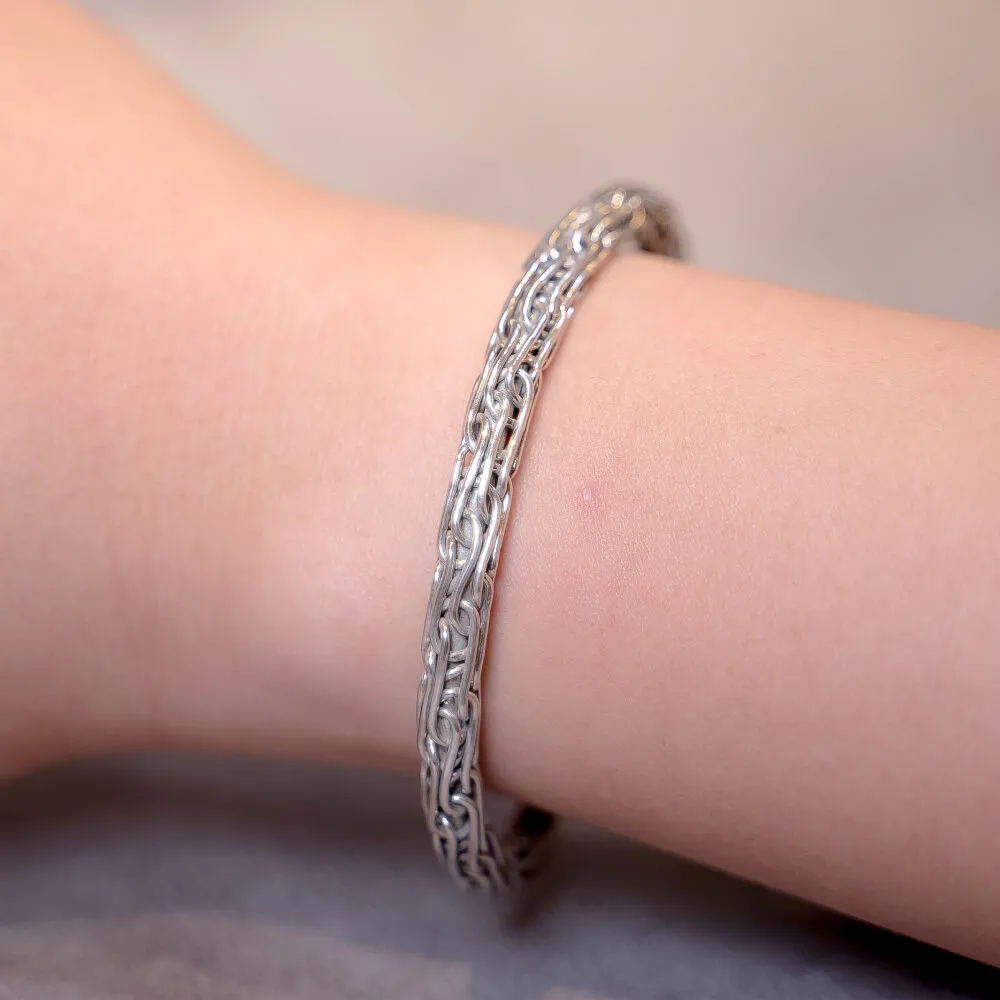 HR 134B_Silver Bangle Bracelet (Silver 925) - 감도 깊은 취향 셀렉트샵 29CM