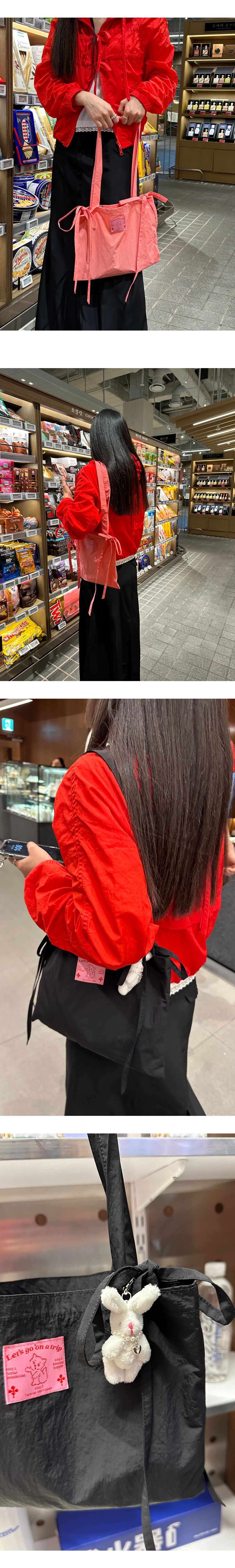 Ribbon mini ecobag_skyblue_리본 미니 에코백 - 감도 깊은 취향 셀렉트샵 29CM