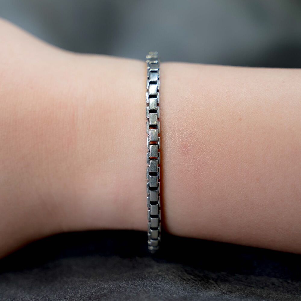 HR 120B_Silver Bangle Bracelet (Silver 925) - 감도 깊은 취향 셀렉트샵 29CM