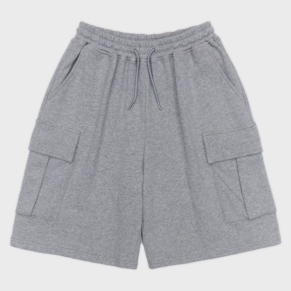 와이드 카고 스웨트 쇼츠 그레이 - 감도 깊은 취향 셀렉트샵 29CM
