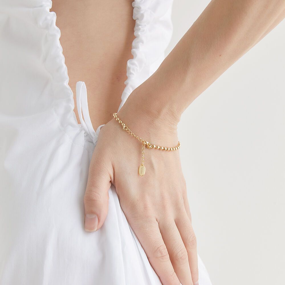 small beads chain bracelet (W007_gold) - 감도 깊은 취향 셀렉트샵 29CM