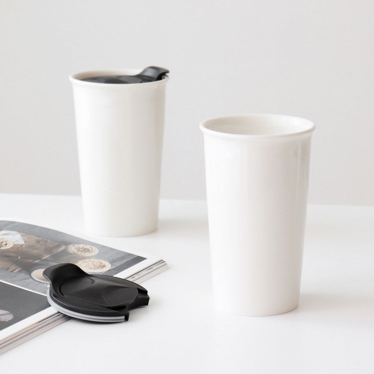 이중 도자기 텀블러 350ml - 감도 깊은 취향 셀렉트샵 29CM